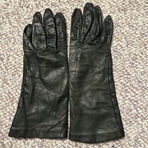 Grandoe | Accessories | Grandoe Foresthunter Green Leather Gloves ...